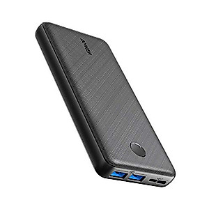 Anker Portable Charger, 325 Power Bank (PowerCore Essential 20K) 20000mAh Battery Pack with USB-C (Recharge Only) and PowerIQ Technology for iPhone, Samsung Galaxy, and More