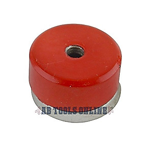AB Tools-Silverline Shallow Pot Magnet Magnetic 19 x 7.5mm Countersunk Ferrite E Magnet 3kg SIL143