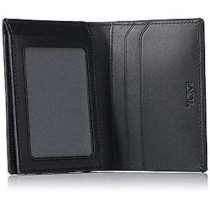 TUMI - Nassau L-Fold Wallet for Men - Black Texture