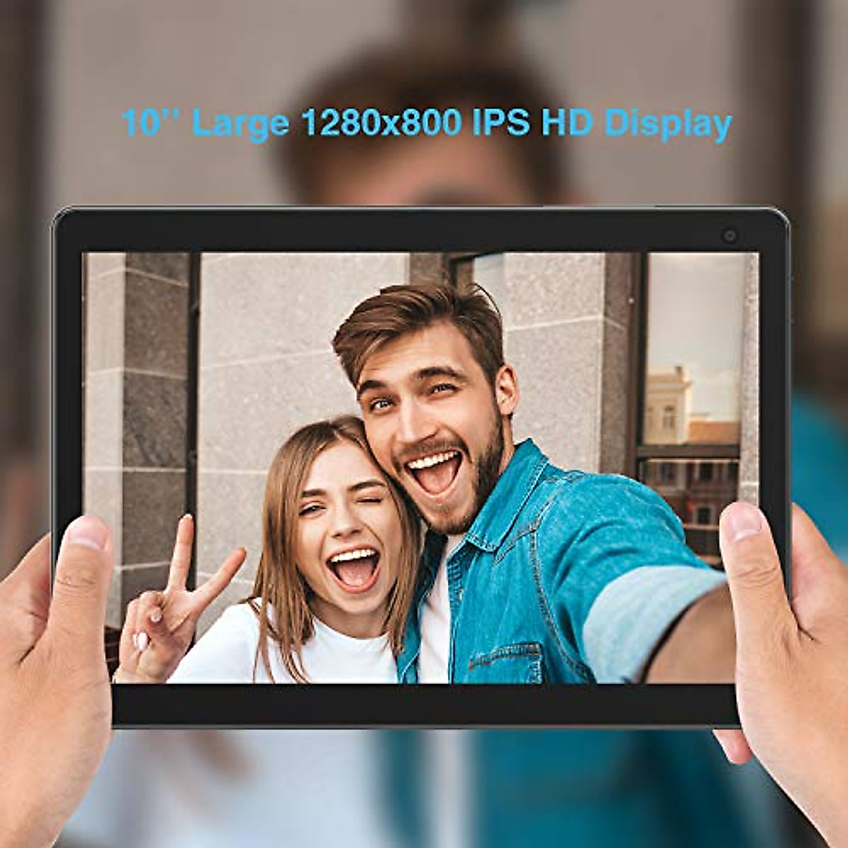 COOPERS Tablet 10 inch Android Tablet, Android 10 Tablet Quad Core Processor 32GB Storage Tablet Computer, 2GB RAM, 8MP Camera, Long Battery Life Black