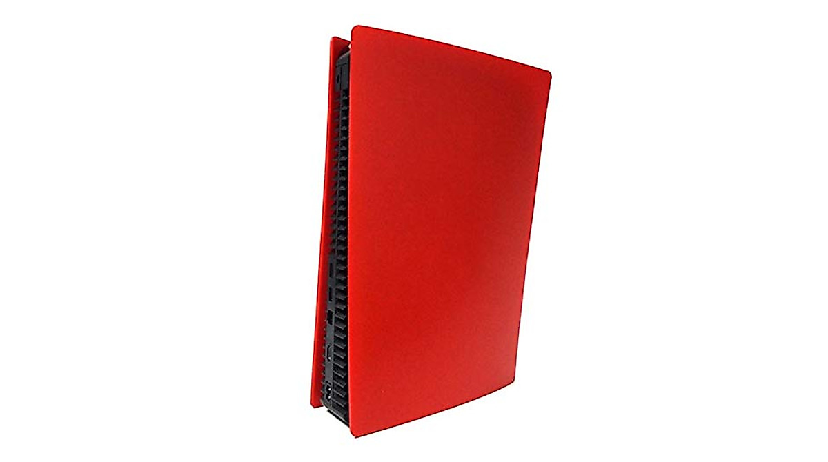 Playstation 5 Red Face Plates - Customize Your PS5 Look