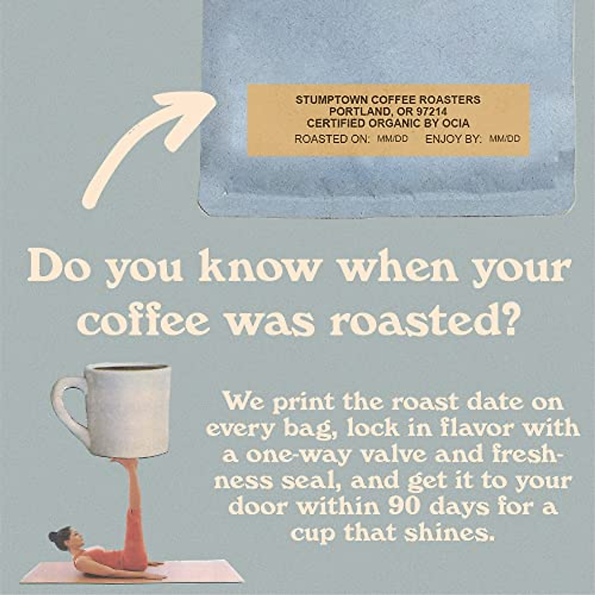 Stumptown Coffee Roasters, Medium Roast Whole Bean Coffee - Homestead Blend 12 Ounce Bag with Flavor Notes of Milk Chocolate, Cherry and Orange