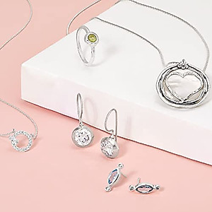 Silpada 'Lighthearted' Natural Mother-of-Pearl Heart Pendant Necklace in Sterling Silver, 18" + 2"