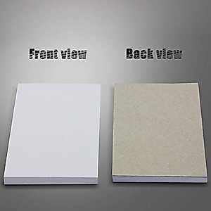 [10 Pack] 100 Sheets Paper Notepads - 4 x 6” Memo Scratch Pad Server Waitress Waiter Book To Do Grocery List Small Notebook Restaurant Checkbook White