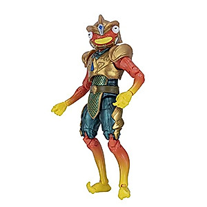 Fortnite Legendary Series Atlantean Fishstick, 6-inch Figure with Harvesting Tools, Weapon, Back Bling, Interchangeable Faces. Other Styles Include Blackheart, Scuba Jonesy, Scratch, and More