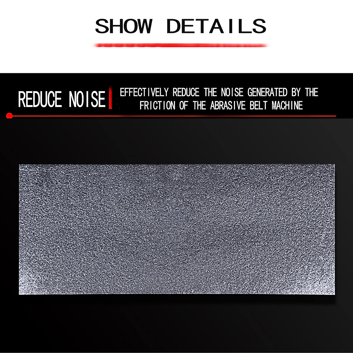 NAGU Graphite Platen Pad for 4"x6" CRAFTSMAN, HARBOR FREIGHT, SKIL Belt Sanders