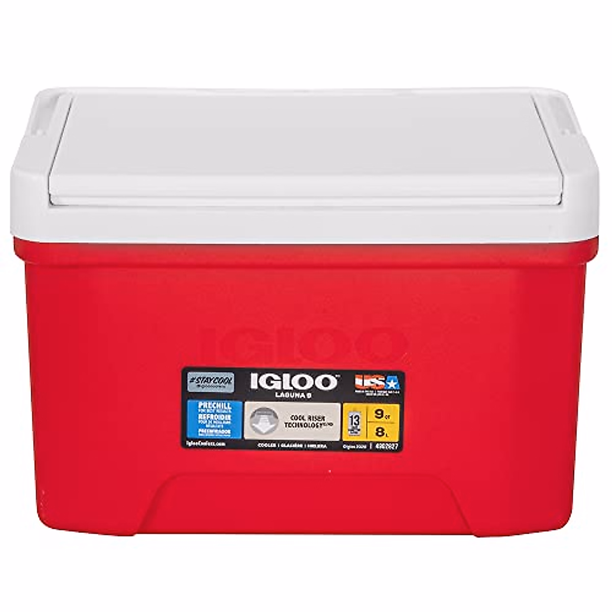 Igloo 00032479 Laguna 9 Red Star, White, White, White