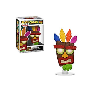 Funko Pop Games: Crash Bandicoot - Aku Aku Collectible Figure, Multicolor