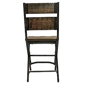 Signature Design by Ashley Kavara 24" Rustic Counter Height Barstool, 2 Count, Brown