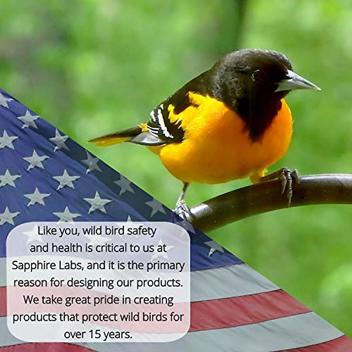 Sapphire Labs Nectar Defender - Hummingbird Nectar Extender That Prolongs The Life of Nectar for Hummingbird Feeders - It Works Exceptionally Well During Warm Weather Months - 2 Pack