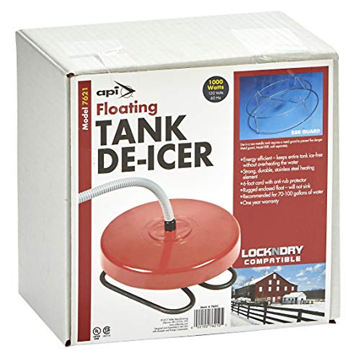 Allied Precision 7621 1000-Watt Floating De-Icer