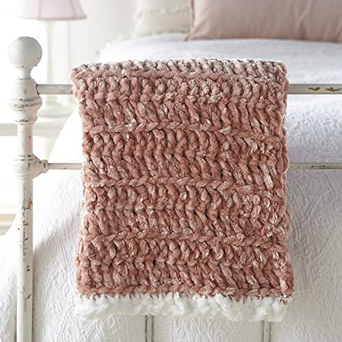 Crafted By Catherine Luxe Velvet Solid Yarn - 2 Pack (98 Yards Each Skein), Dark Teal, Gauge 6 Super Bulky