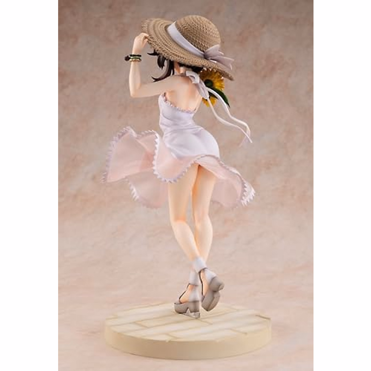 Kadokawa KonoSuba: Legend of Crimson: Megumin (Sunflower One-Piece Dress Version) PVC Figure, Multicolor