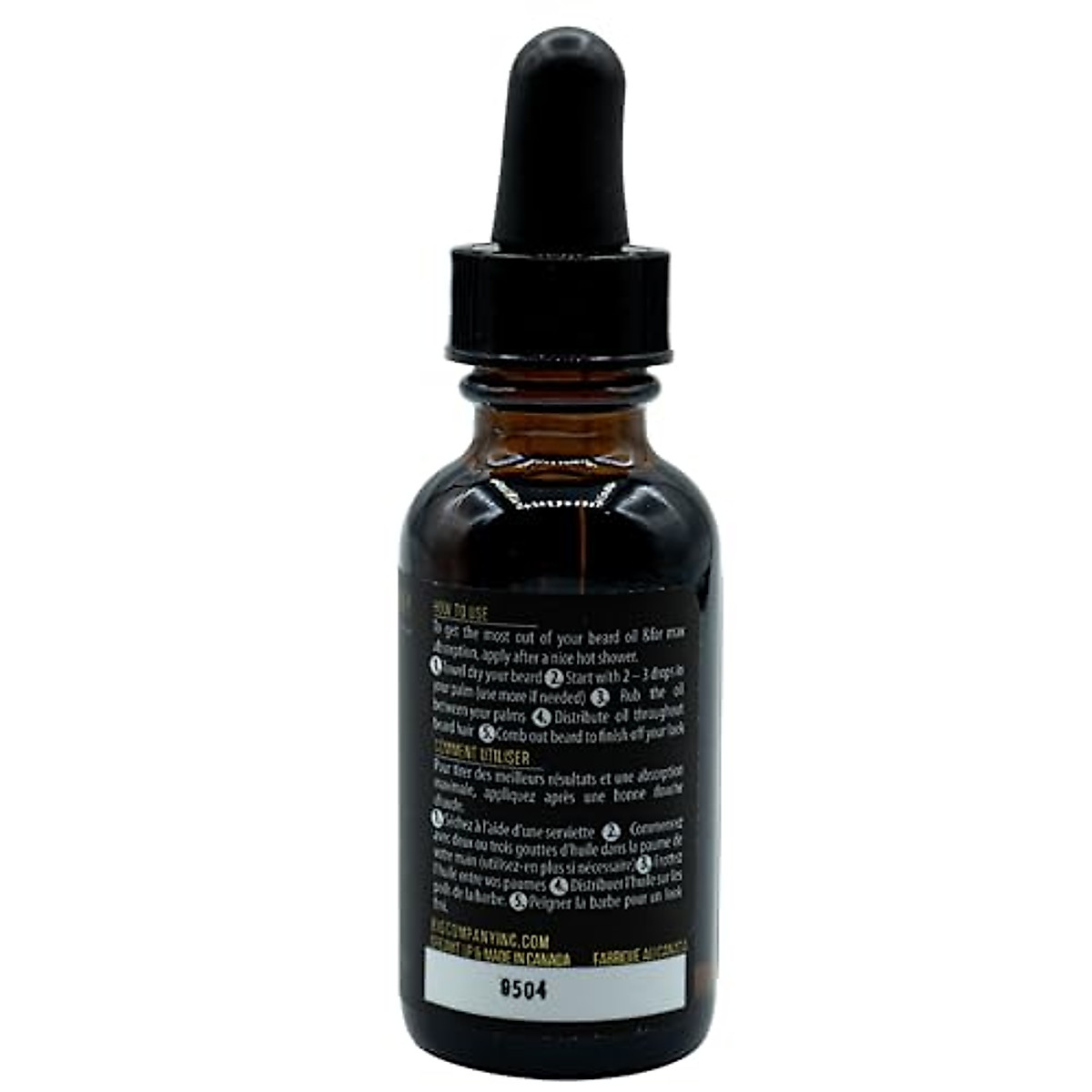 Beard Oil for Men - Beard Conditioner is a Softener for Coarse Dry Beards - Supports Natural Growth - Enhanced with Black Seed Oil - Eliminates Dandruff - Regal Vanilla Scented - The B.I.G. Company