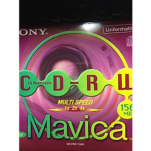 SONY MCRW156A Dragon Media CD-RW Disc