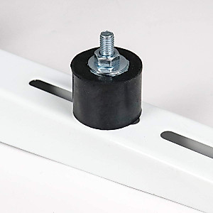 Daisypower Air Conditioner Rubber Vibration Mounting Bracket,M8 Anti-Vibration Isolator Pads for Outdoor Ductless Mini Split Units AC Condensers