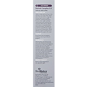 SkinMedica Retinol 0.5 Complex, 1 Fl Oz