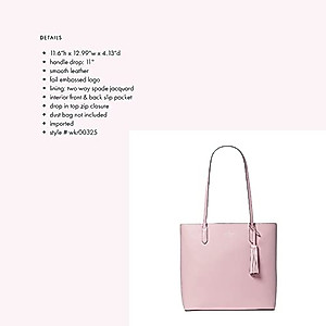 Kate Spade New York Jana Leather North South Tote (Rose Smoke)