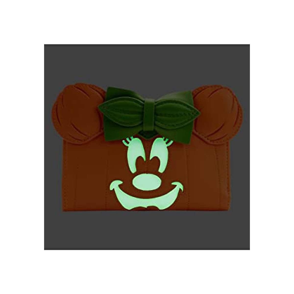 Minnie Mouse Glow in the Dark Pumpkin Flap Wallet