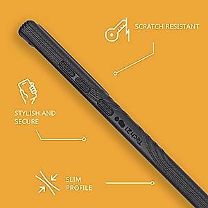 Tech21 Evo Tactile for Samsung Galaxy S23 Ultra - Black Military Grade Case with 16ft Drop Protection