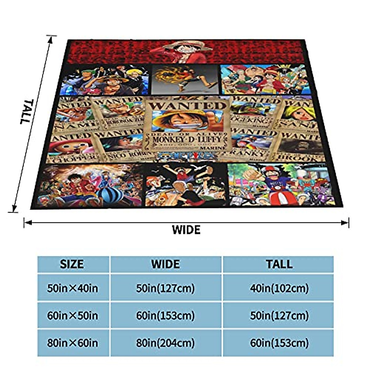 Trendy Soft and Fluffy Flannel Throw Blanket for Adult Kids Soft Warm Decorative Comfort Bed Blanket for Couch Bed Sofa Living Room Vintage 50x60 Inch