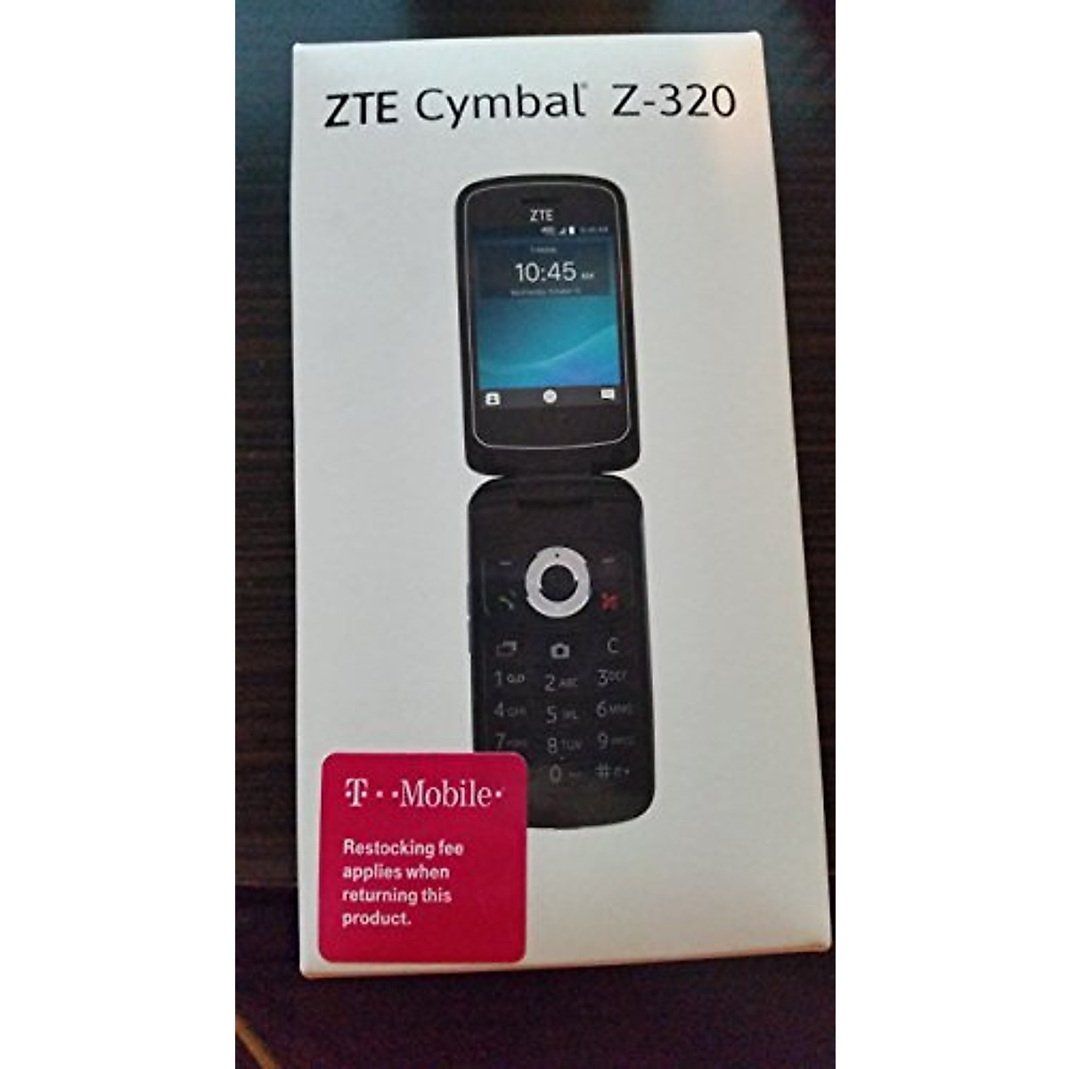 ZTE Cymbal Z-320 Flip Phone UNLOCKED (T-Mobile)