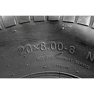 Premium 20x8.00-8 4Ply Turf Tire