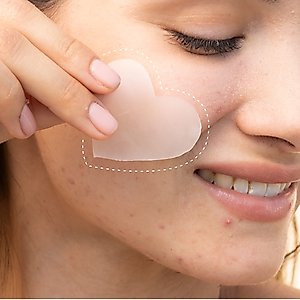 Hanhoo Custom Blemish Patch | Large Hydrocolloid Patches | for Face and Body Acne and Blemish Clusters | Customizable Pimple Patch Sheets | Cruelty-Free & Vegan | 2 Patch Sheet Count