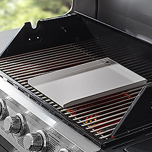 Stanbroil Universal Stainless Steel Griddle Pan for Outdoor Grill Stove Cooking