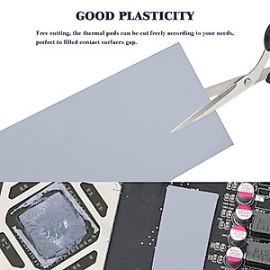 Thermalright Thermal Pad 14.8 W/mK Non Conductive Heat Dissipation Silicone Pad for PC Laptop Heatsink CPU/GPU/LED Graphics Card Motherboard Silicone Grease Multi-Size Pad (85x45x0.5mm)