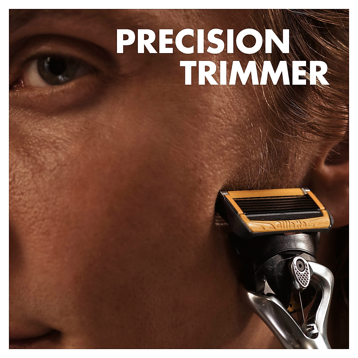 Gillette ProShield Power Men’s Razor Blades with Precision Trimmer, Pack of 8 Refill Blades
