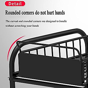 MADELL Sinks Under Sink Organizers,Kitchen Cabinet Organization,Multi-Purpose Organizer and Storage for Kitchen Countertop Bathroom Cabinet/Black