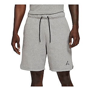 Jordan Men's Carbon Heather Essentials Fleece Shorts - S