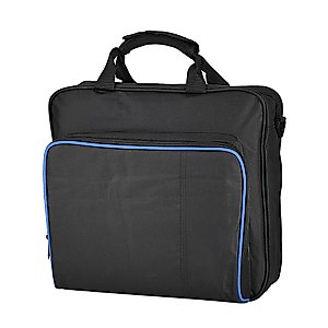 Travel Carrying Case, Waterproof Shockproof Storage Bag Organizer, With Adjustable Shoulder Strap, For PS4 Carrying Case, for Playstation 4 & Accessories
