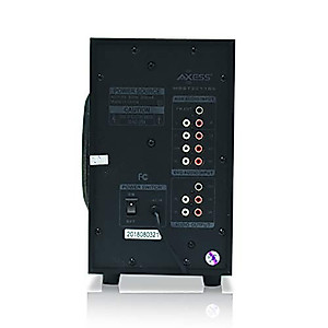 AXESS Mini Entertainment System 5.1-Channel Home Theater Speaker System Black (MSBT3911BK)