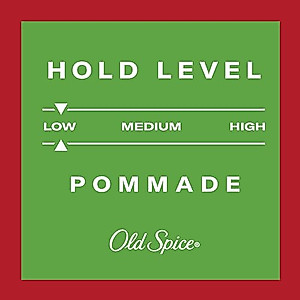 Old Spice Hair Styling Fiji Pomade for Men Flexible Hold Low Shine, 2.22 oz