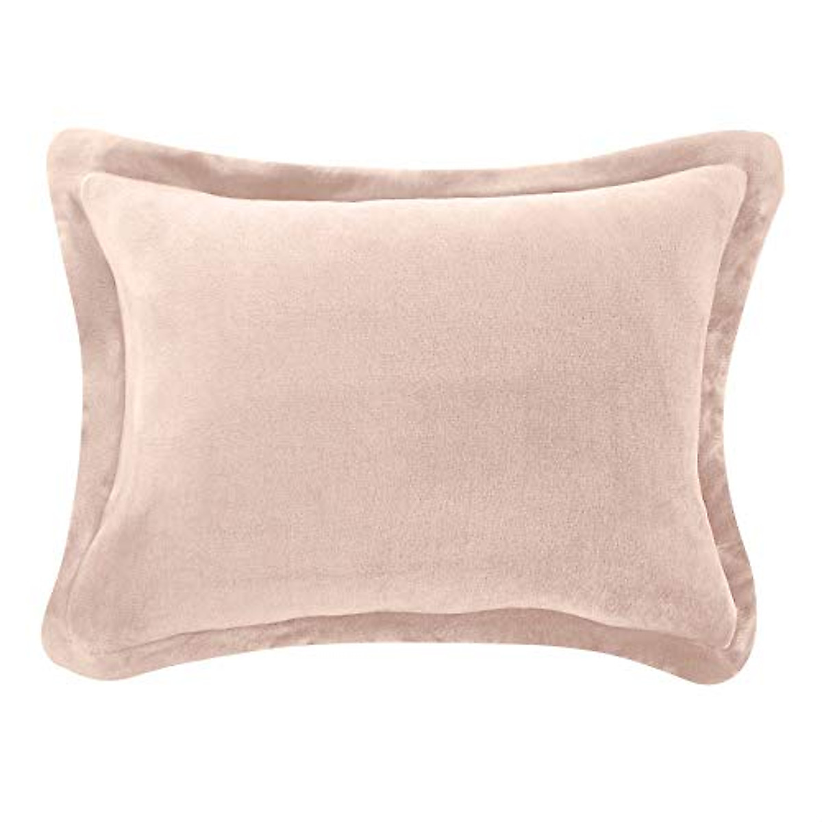 Amazon Basics Ultra-Soft Micromink Sherpa Comforter Bed Set - Blush, Twin