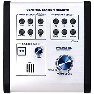 PreSonus Central Station Plus: Studio Control Center with Remote Control