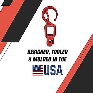 DAULT Hanger for Milwaukee M18 Fuel Quik-lok Attachments (3 Pack) Made in U.S.A, See Video