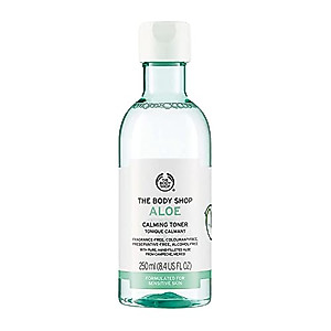 The Body Shop Aloe Calming Toner – Tones & Soothes Sensitive Skin – Vegan – 8.4 oz