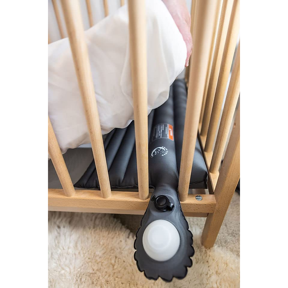 Inflatable Crib Wedge/Crib Wedge/Crib Wedge for Baby/Baby Acid Reflux/Babies with Colic/Babies with Allergies/Infant Nasal Congestion/GERD/Teething/Wedge Baby Pillow for Sleeping