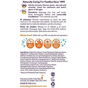 Fairy Tales Swim Shampoo for Kids - 12 oz | Made with Natural Ingredients in the USA | Chlorine Removal Swimmer Shampoo for Kids | No Parabens, Sulfates, or Synthetic dyes