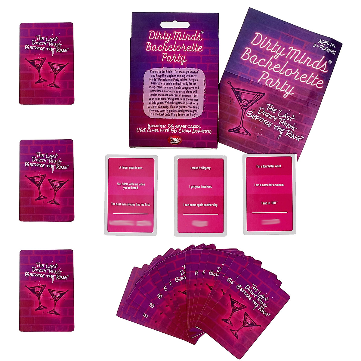 TDC Games Travel Dirty Minds Bachelorette Party Card Game