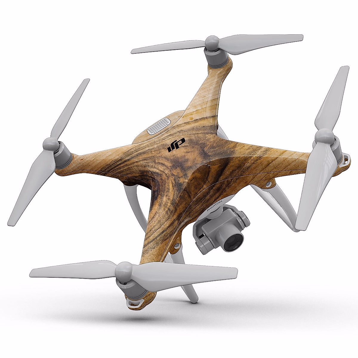 Design Skinz Design Skinz Light Knotted Woodgrain Full-Body Wrap Decal Skin-Kit Compatible with The Drone DJI Phantom 3/Phantom 3 Pro