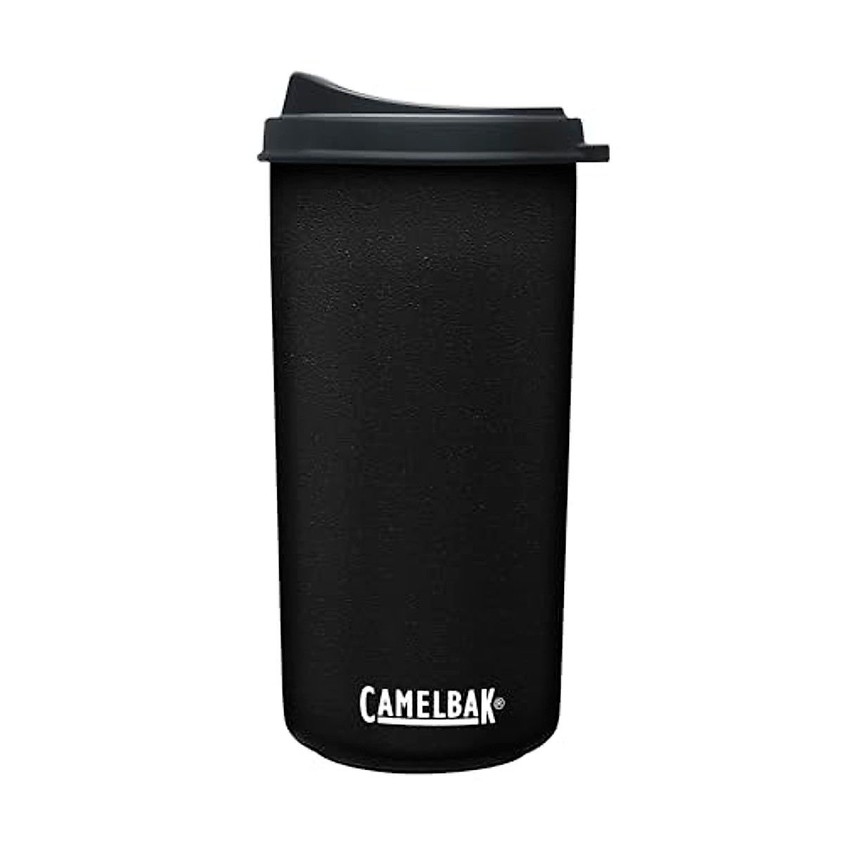 CamelBak MultiBev Water Bottle & Travel Cup – Vacuum Insulated Stainless Steel – Black – 22oz bottle & 16oz cup