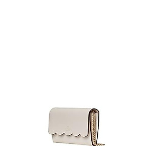 Kate Spade New York Gemma Wallet on a Chain Shoulder Bag (Parchment)