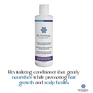 Rx Systems Pharmacy Grade Hair Growth Conditioner For Men And Women From Stops Thinning While Strengthening Vitality and Thickening Hair | pH Balanced | Treats Hair Loss