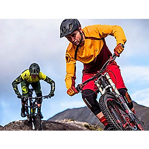 Endura Men's MT500 Burner Long Sleeve MTB Cycling Jersey II Electric Blue, Medium