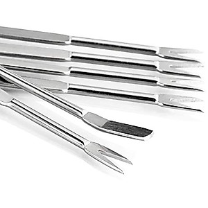 Artcome 12 Pieces Seafood Tools Set including 2 Lobster Crab Crackers and 10 Forks