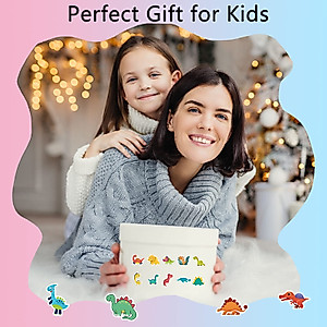 100PCS Cute Dinosaur Stickers for Kids, Waterproof Vinyl Water Bottle Stickers Phone Skateboard Hydro Flask Notebooks Laptop Sticker Packs